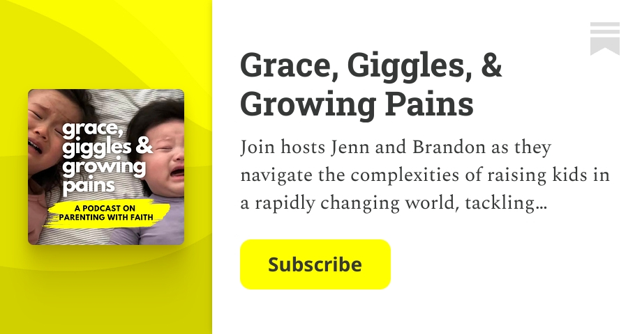 Grace, Giggles, & Growing Pains | Jenn and Brandon | Substack