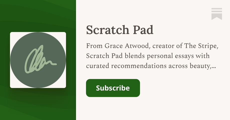 Grace’s Substack | Grace Atwood | Substack