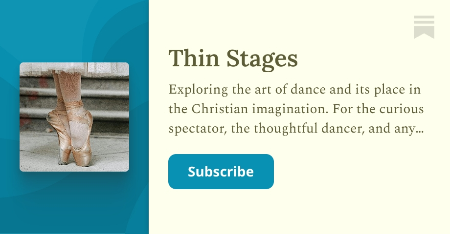 Thin Stages | Grace Matson | Substack