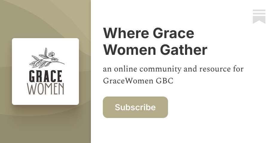 Where Grace Women Gather | Substack