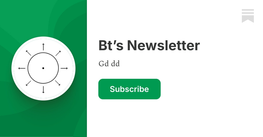 About - Bt’s Newsletter
