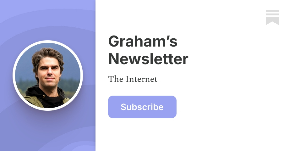 Graham’s Newsletter | Graham Fleming | Substack