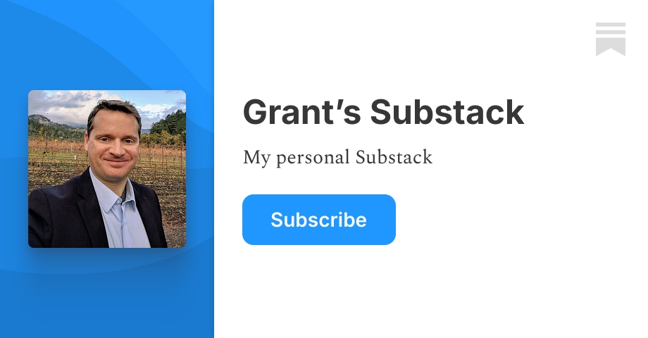 Grant’s Substack | Grant Gruber | Substack
