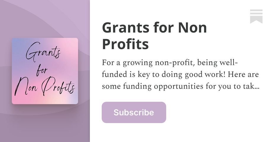 Grants for Non Profits - by Kennedy Robinson PR