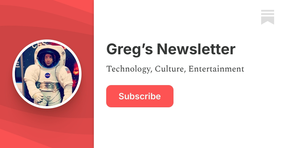 Greg’s Newsletter | Greg Nibler | Substack