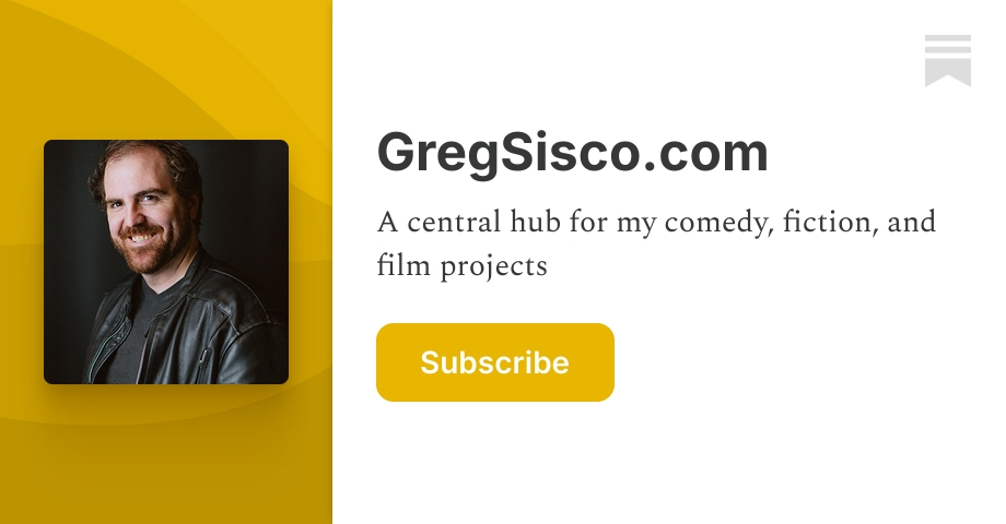 GregSisco.com | Greg Sisco | Substack