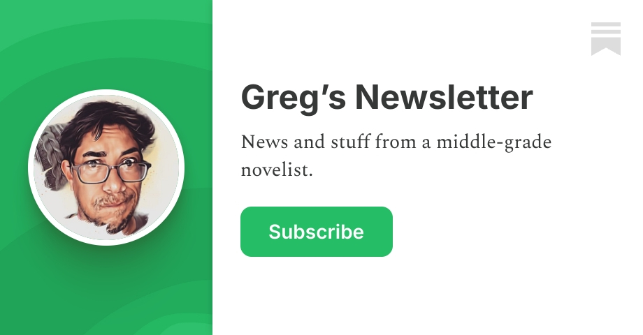 Greg’s Newsletter | Greg van Eekhout | Substack