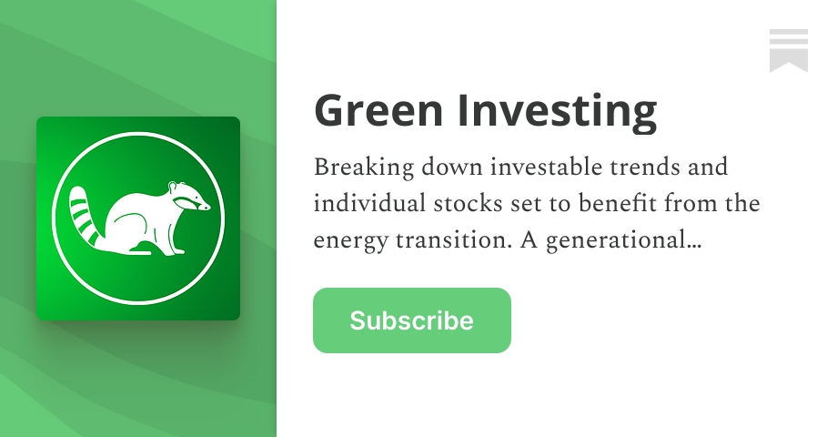Green Investing | Substack