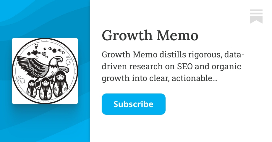 Growth Memo | Kevin Indig | Substack