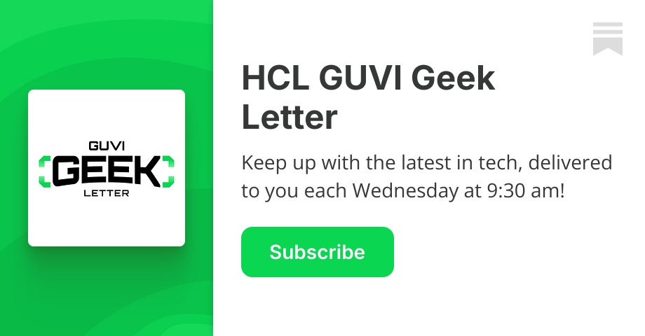GUVI Geek Letter | Substack