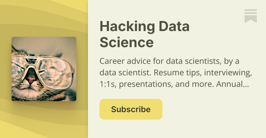 Hacking Data Science | Substack