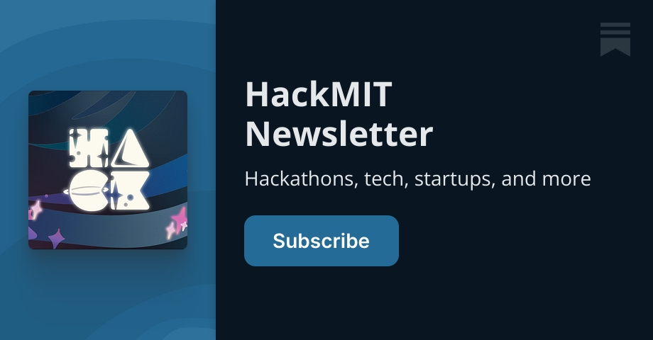 HackMIT Newsletter | Substack