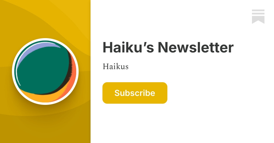 Leadership - by Haiku Guy - Haiku’s Newsletter