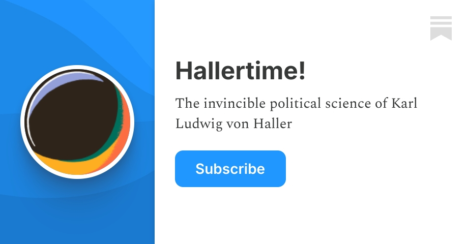 Karl-Ludwig von Haller's Counter-Revolution in Science.