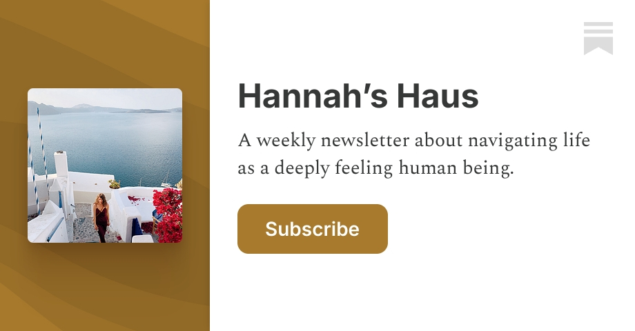 Hannah’s Haus | Hannah Hopper | Substack