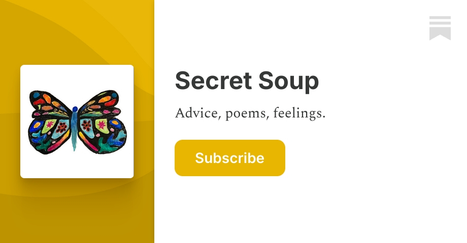 Secret Soup | Hanne Williams-Baron | Substack