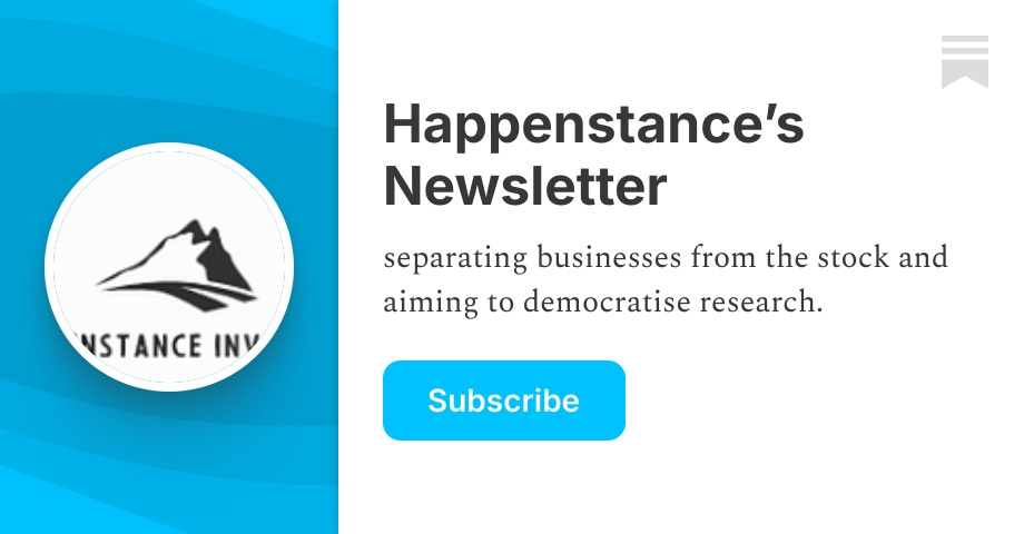 Happenstance’s Newsletter | Happenstance Investing | Substack