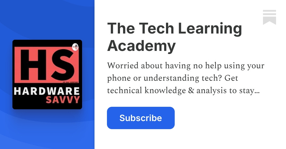 HardwareSavvy | Arsen | Substack