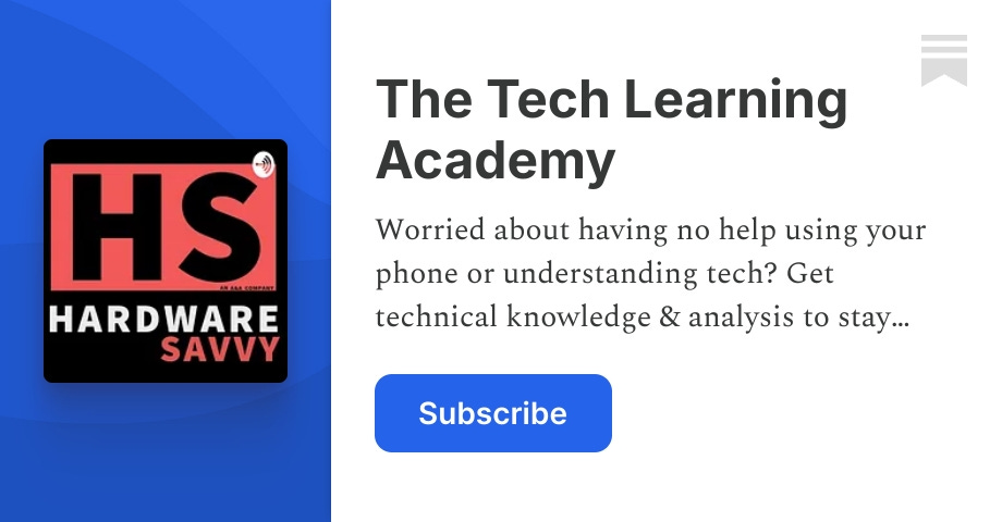 HardwareSavvy | Arsen | Substack