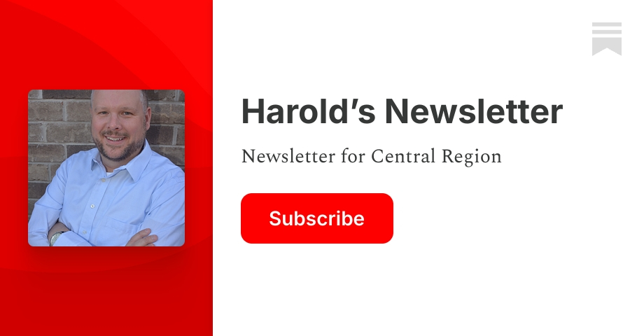 Harold’s Newsletter | Harold Bateman | Substack
