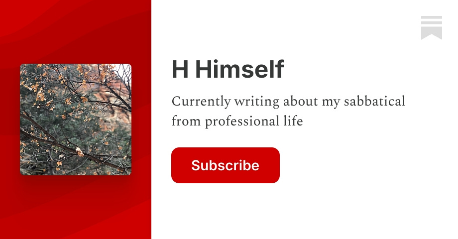 H Himself | Harsh | Substack