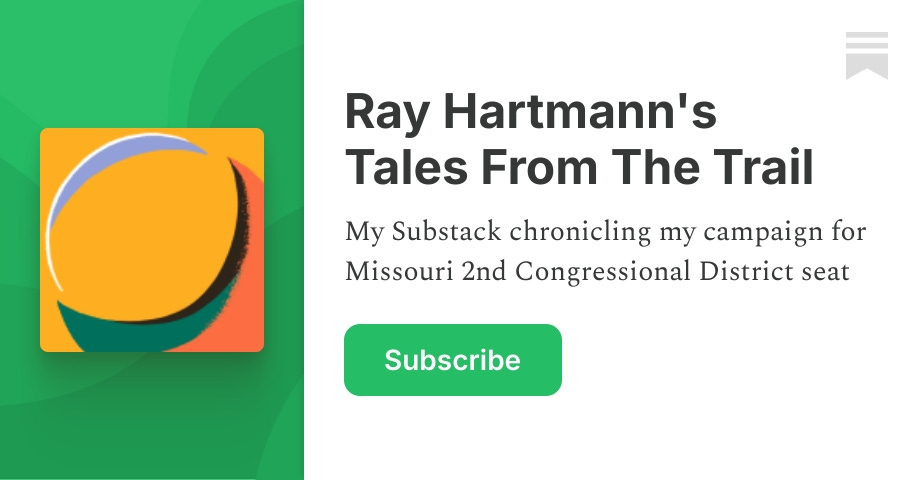 Ray Hartmann's Tales From The Trail | Substack
