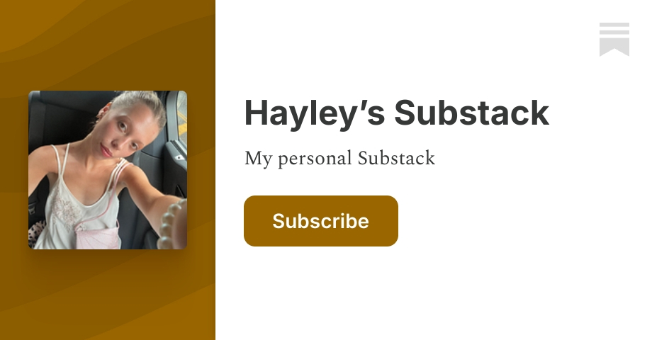 Hayley’s Substack | Hayley Knowles | Substack