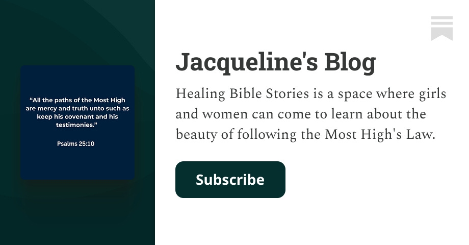 Jacqueline's Blog | HealingBibleStories | Substack
