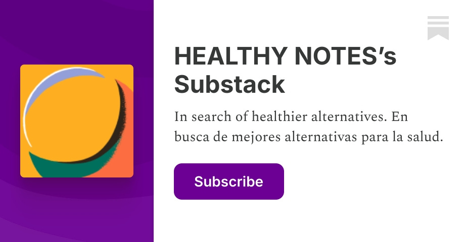 HEALTHY NOTES’s Substack | FELIPE A DE MOTA | Substack