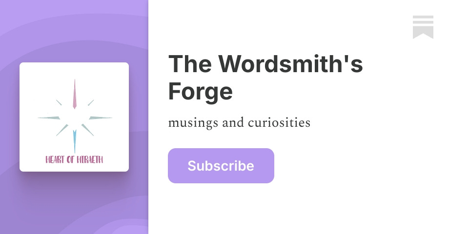 The Wordsmith's Forge | Sara Yee | Substack