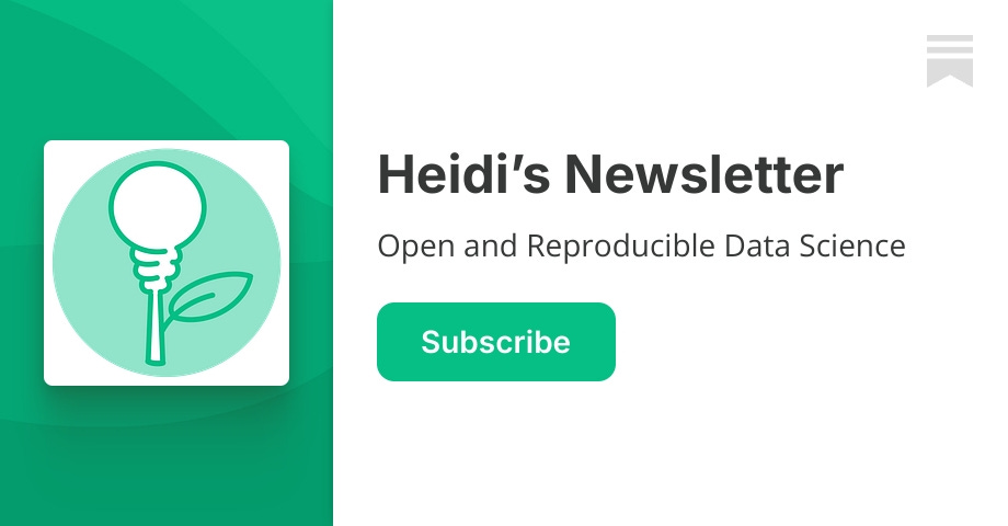 Heidi’s Newsletter | Heidi Seibold | Substack
