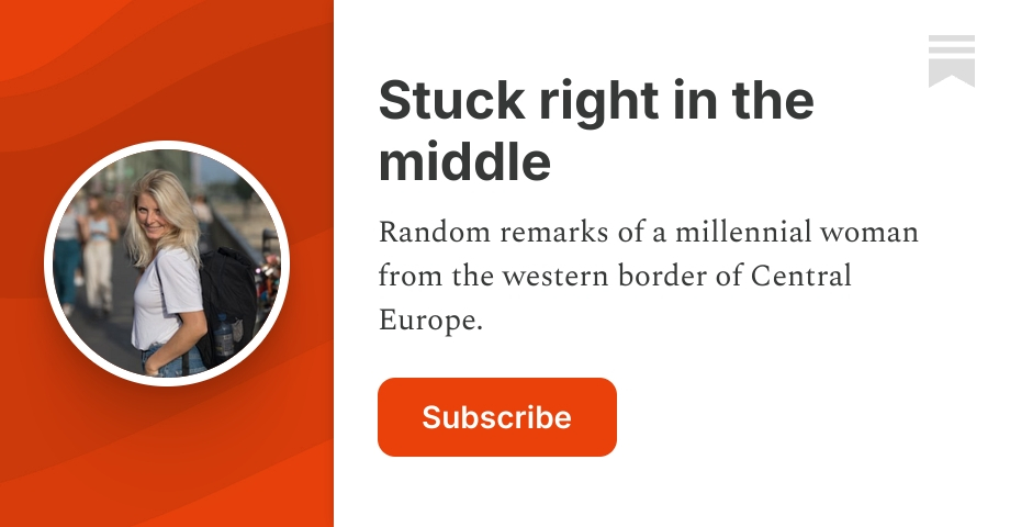 Stuck right in the middle | Helena Truchla | Substack