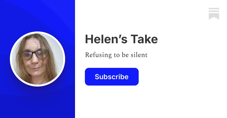 Helen’s Take | Helen Staniland | Substack
