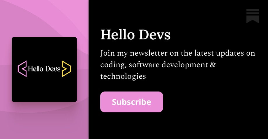 Hello Devs | otuekong nyong | Substack