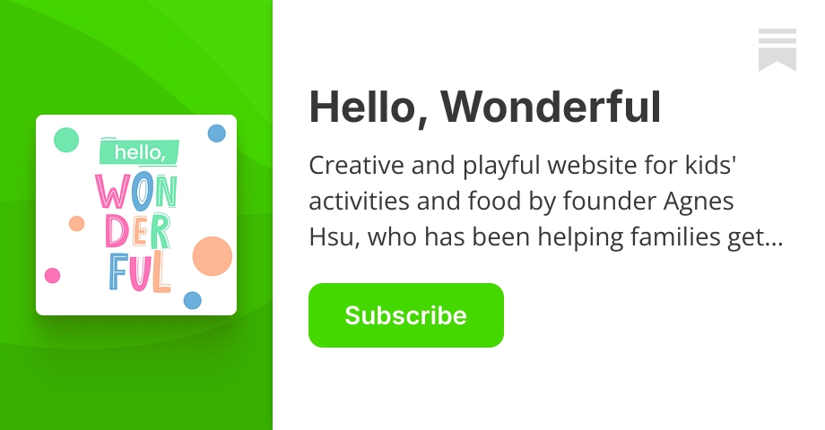 Hello, Wonderful | Substack