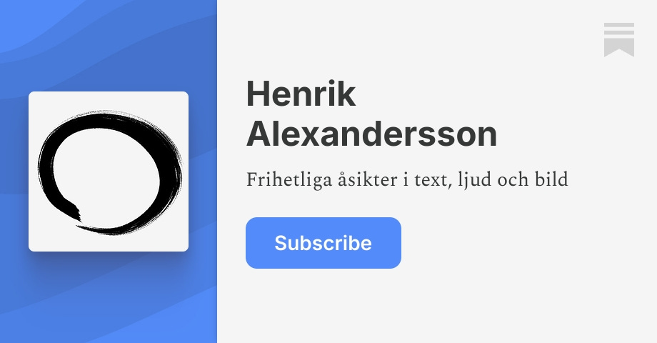 Henrik Alexandersson | Substack