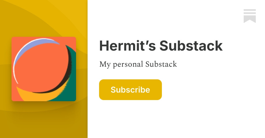 Hermit’s Substack | Hermit Crab | Substack