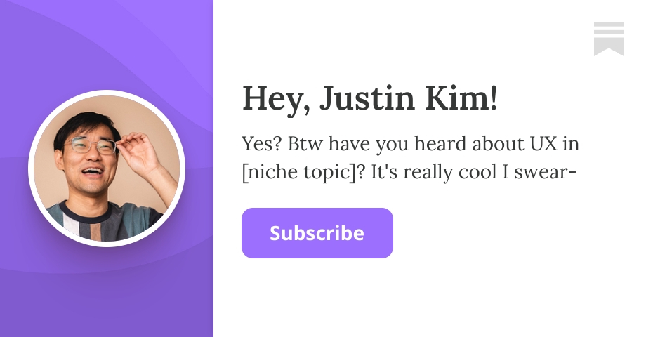 Hey, Justin Kim! | Substack
