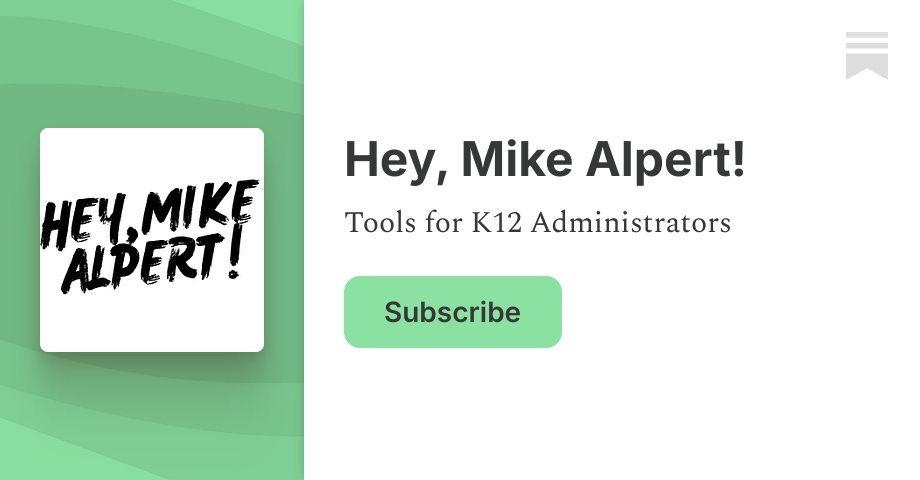 Hey, Mike Alpert! | Substack