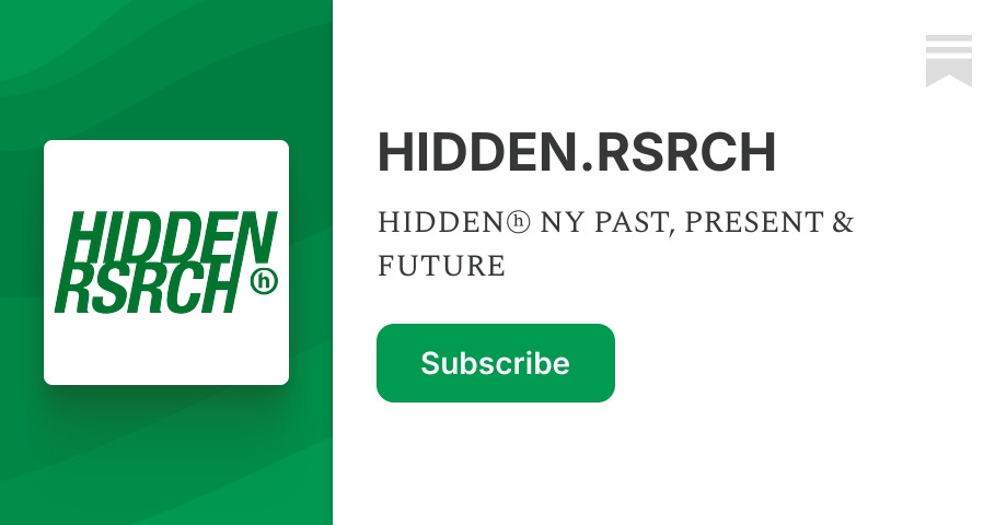 HIDDEN.RSRCH | HIDDEN ⓗ | Substack