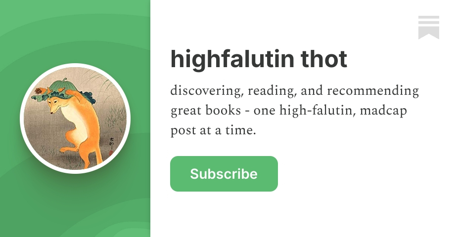 highfalutin thot | Substack