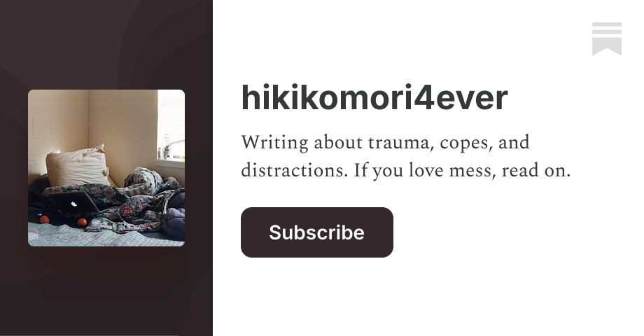 hikikomori4ever | bad korean | Substack