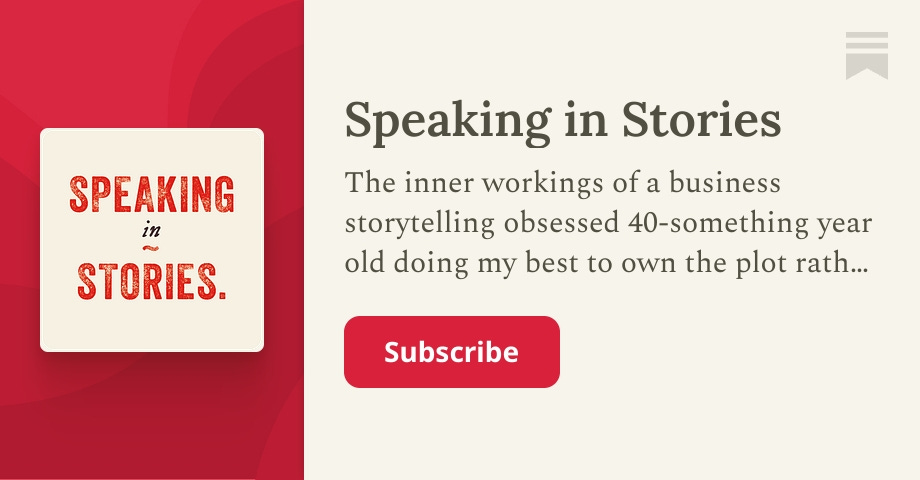 Speaking in Stories | Hilary Salzman | Substack