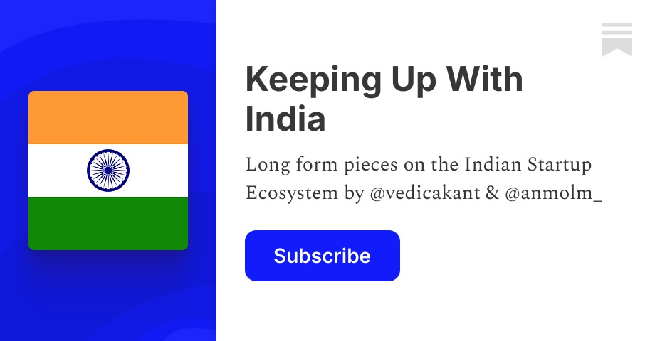 Keeping Up With India | Anmol Maini | Substack