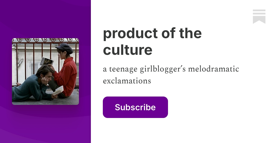 product of the culture | emi | Substack