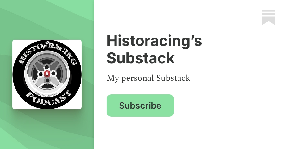 Historacing’s Substack | Historacing Podcast | Substack