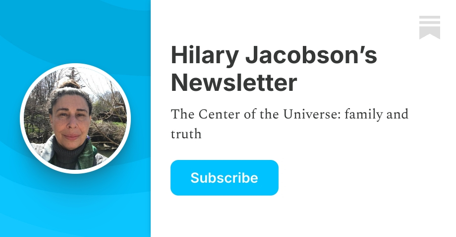 Hilary Jacobson’s Newsletter | Substack