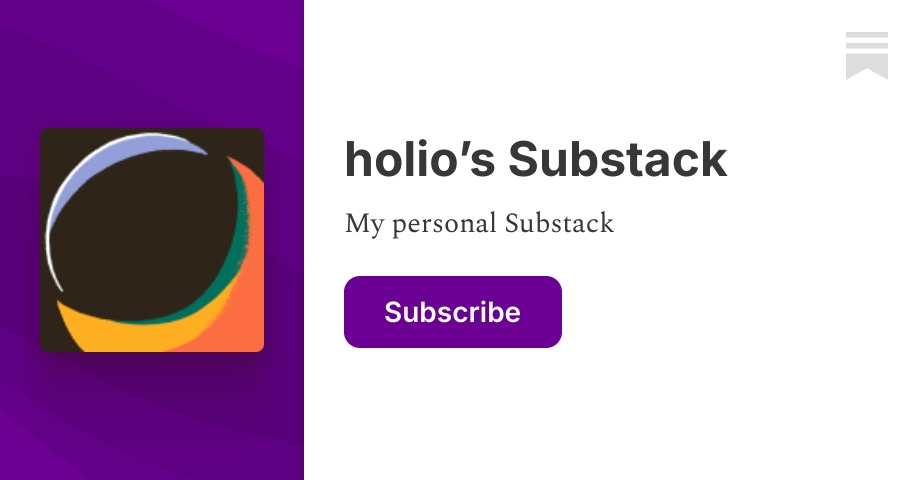 holio’s Substack | Substack