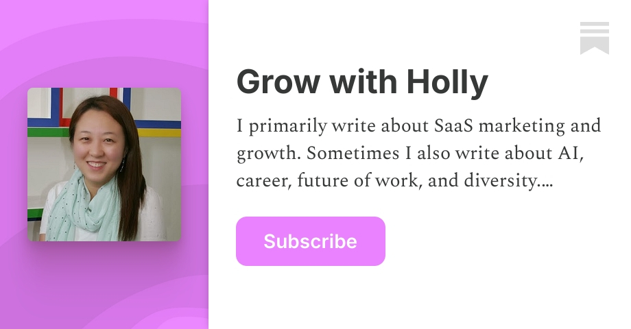 Grow with Holly | Holly Chen | Substack