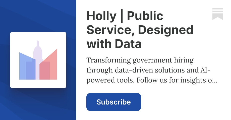 Holly | Public Service, Designed with Data | Cherie Chung | Substack